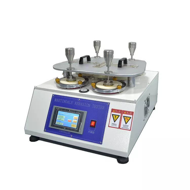 4 Working Position Martindale Abrasion And Pilling Tester with ASTM ...